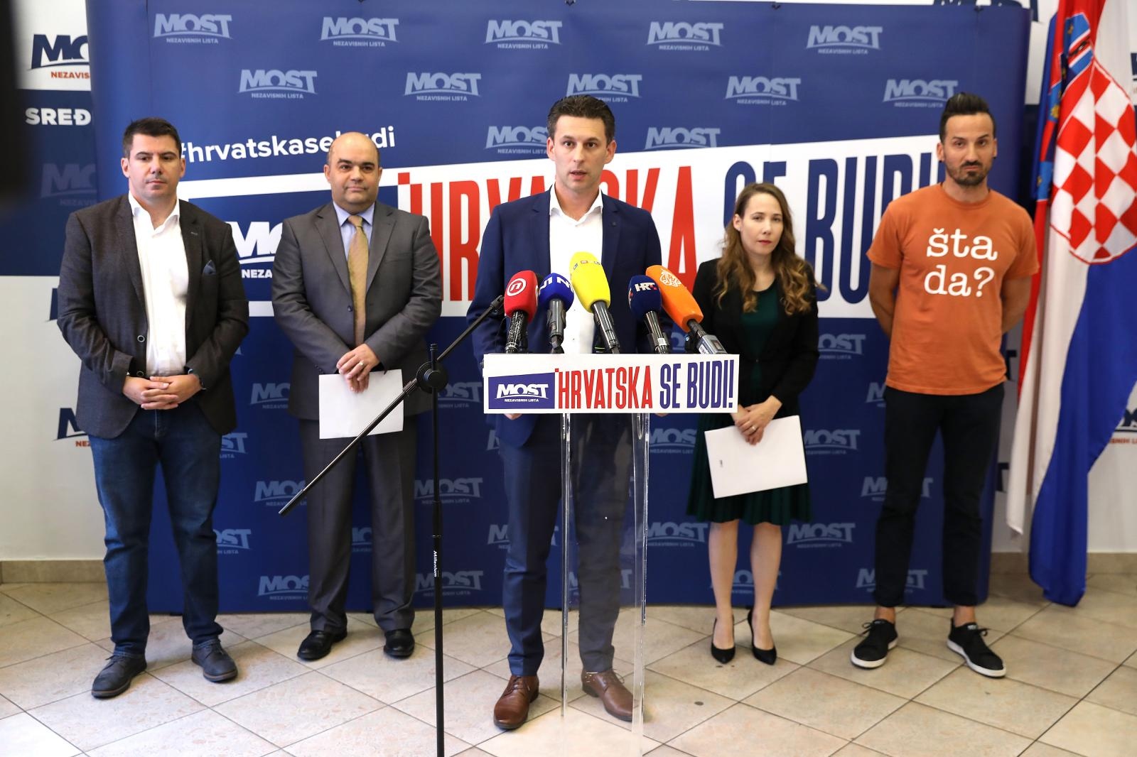 HRVATSKA SE BUDI: Most predstavio izborni program » 01Portal - Prvi u ...