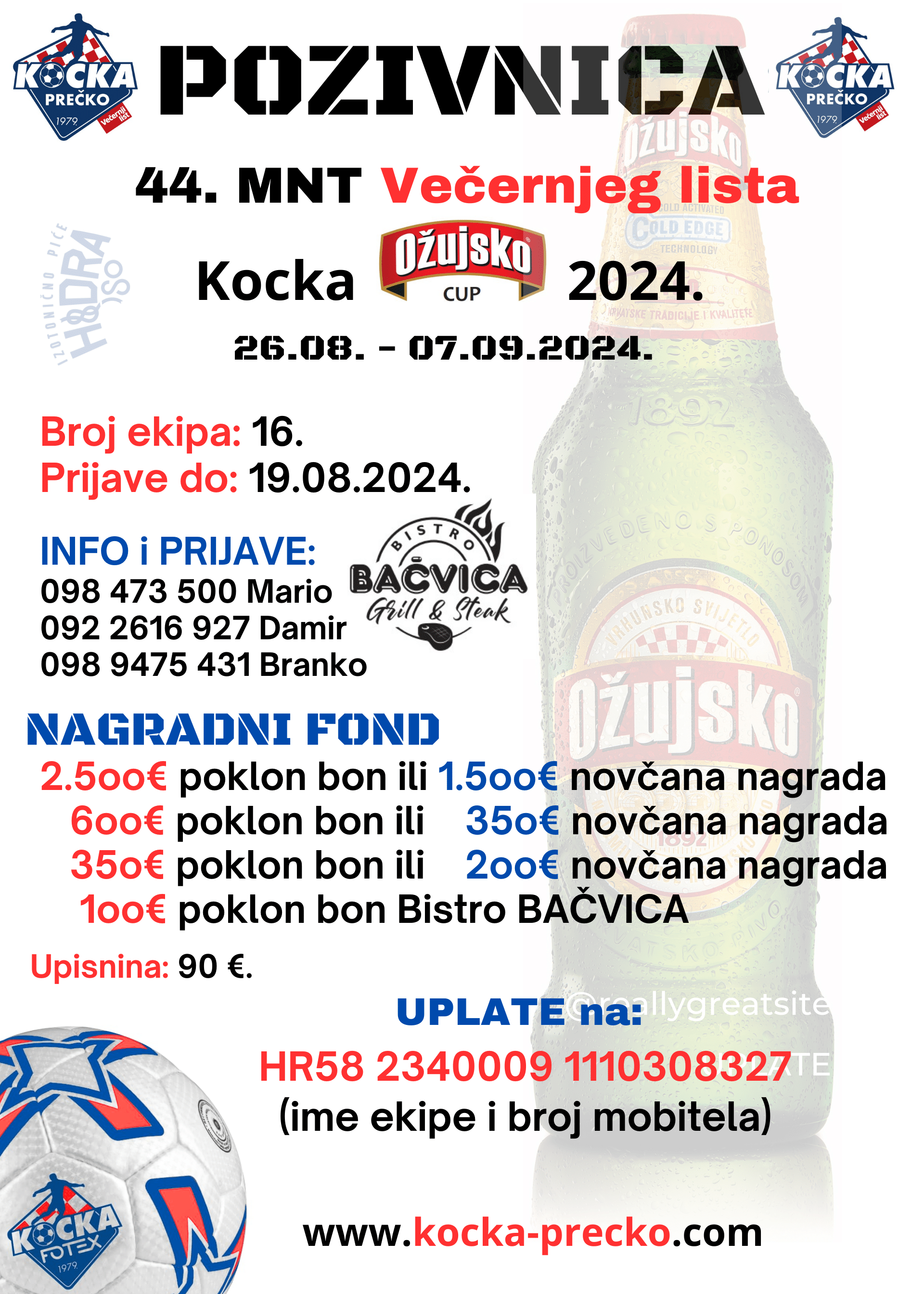 Otvorene prijave za 44. izdanje Kocke u Prečkom | 01Portal