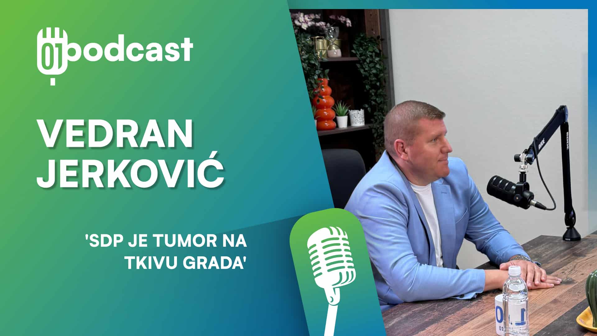 Vedran Jerković: SDP je tumor na tkivu Zagreba, a Holding bih ukinuo ...