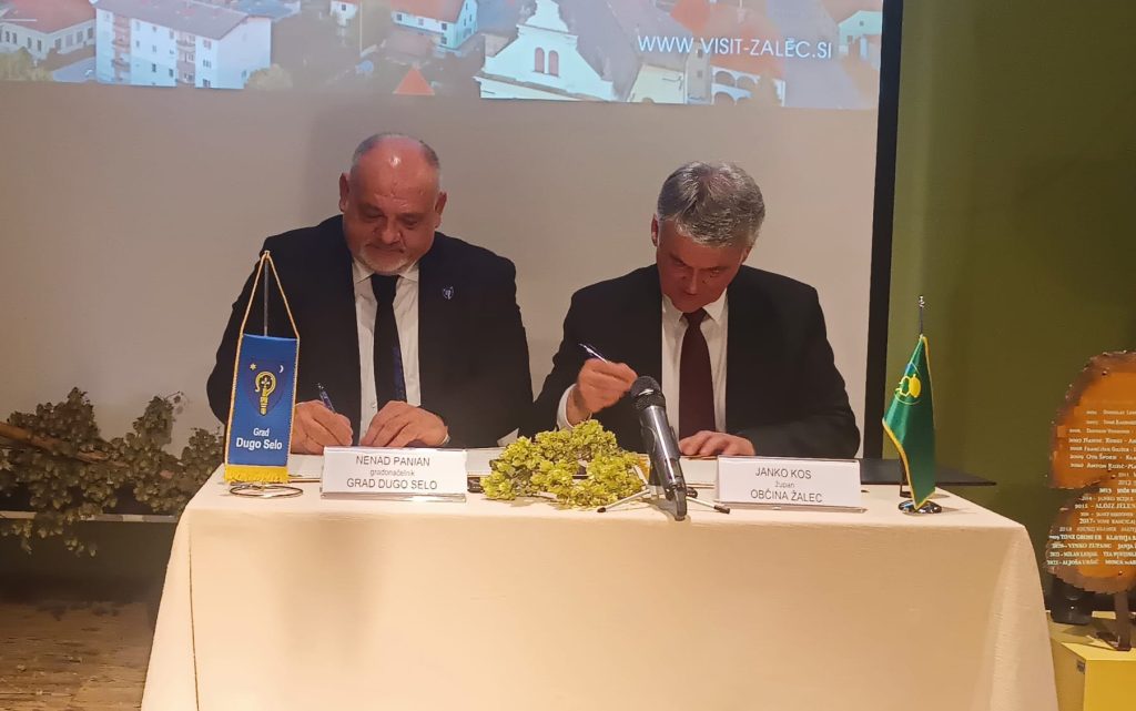 Grad Dugo Selo i Občina Žalec potpisali Povelju o prijateljstvu | 01Portal
