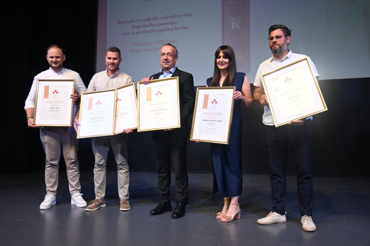 FOTO Vinarija Žnidarić županijski šampion Izložbe vina kontinentalne ...