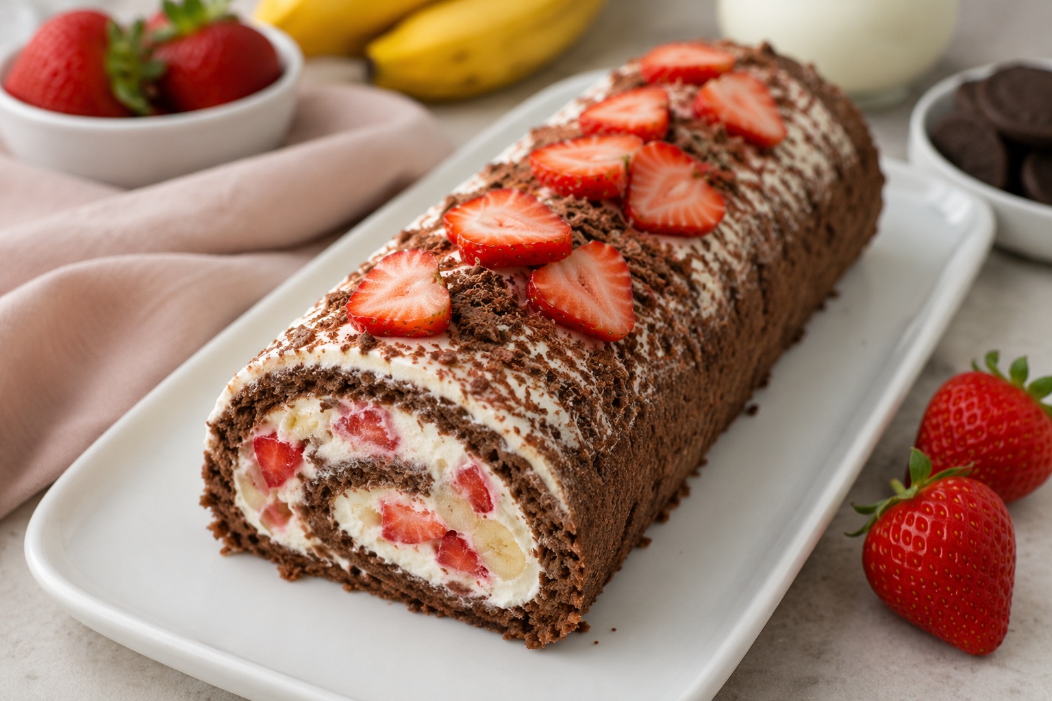 Savršen desert za ljetne dane: Ova brza rolada priprema se bez ...